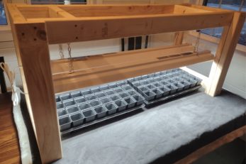 How To Make A Seed Starting Stand - Start Your Plants Indoors!