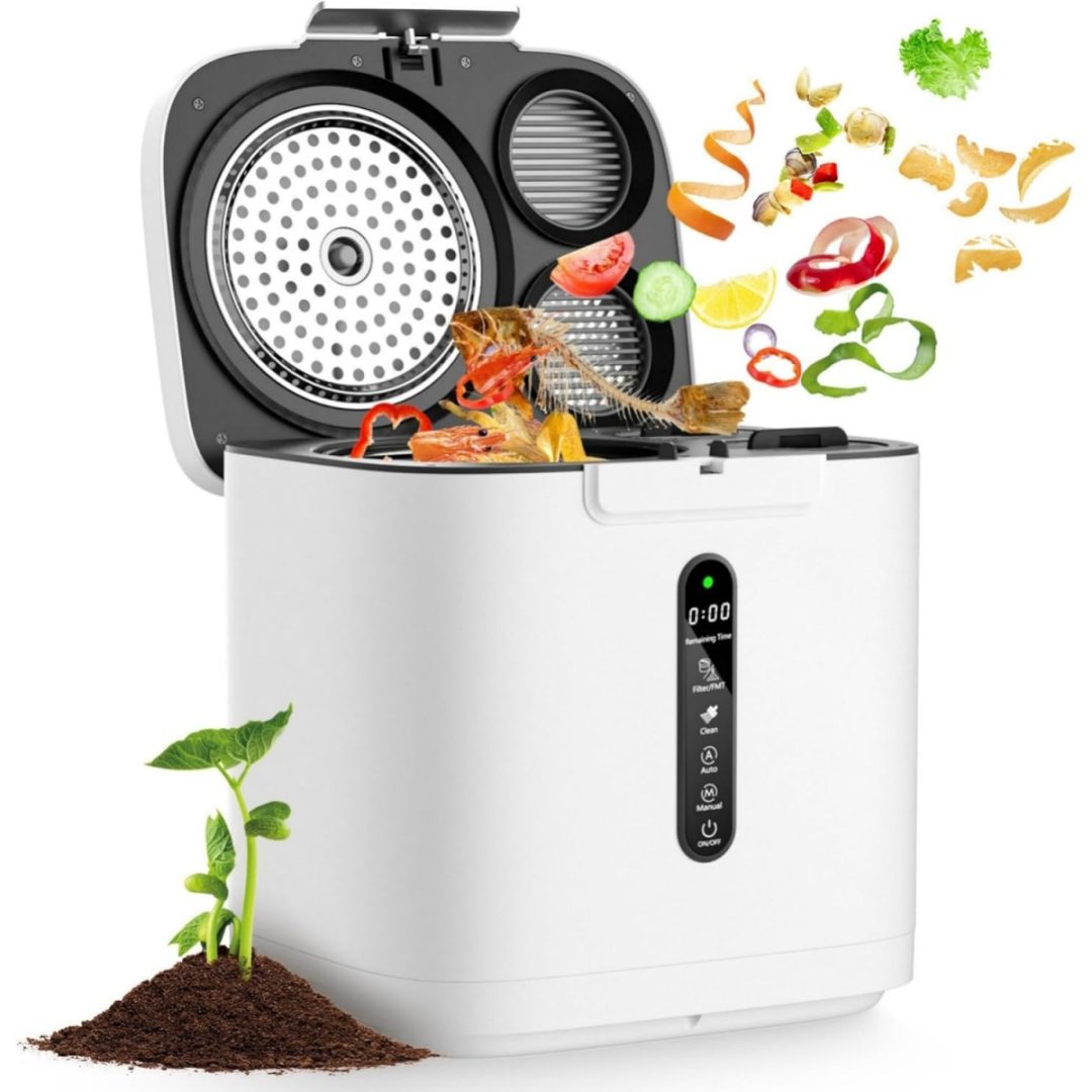 How To Compost Indoors All Winter - With An Electric Composter!